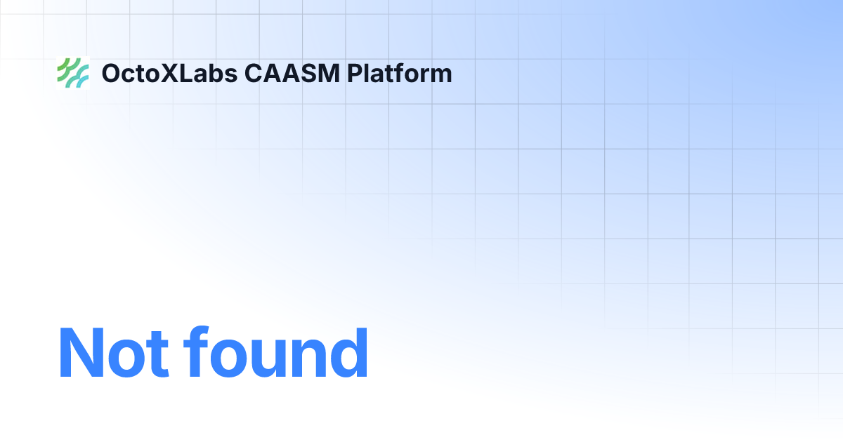 IBM QRadar | OctoXLabs CAASM Platform